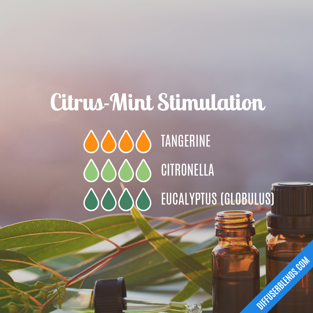 Citrus-Mint Stimulation | DiffuserBlends.com
