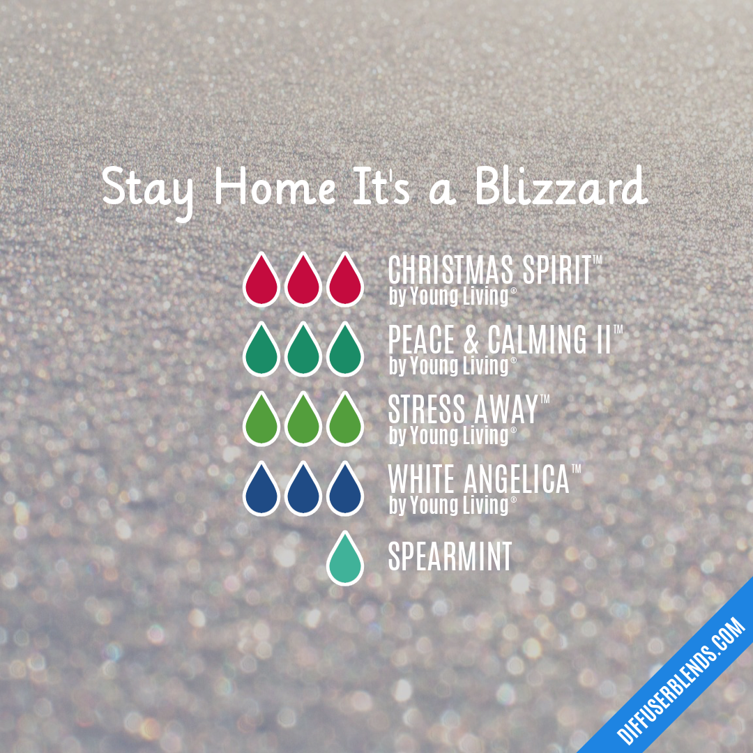 Stay Home It's a Blizzard | DiffuserBlends.com