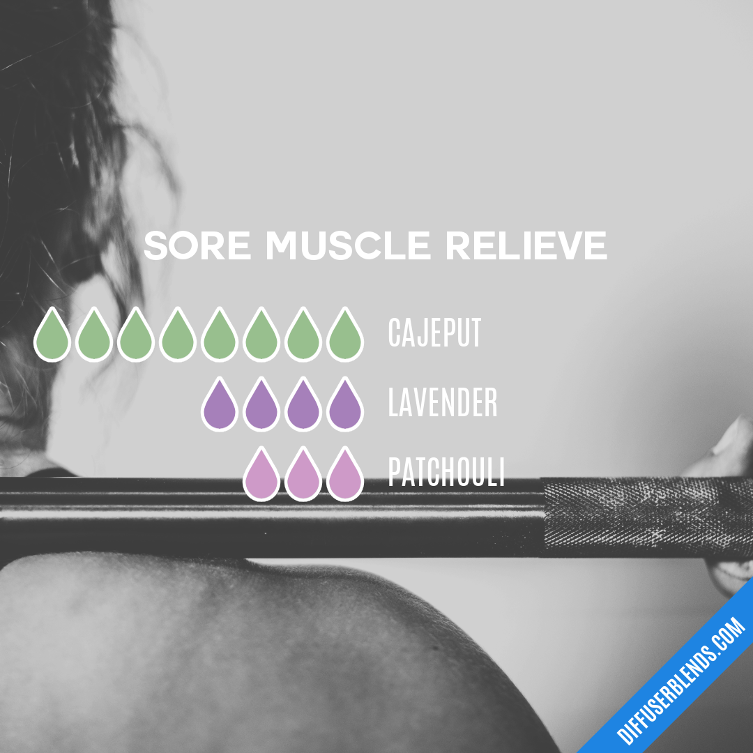 Sore Muscle Relieve | DiffuserBlends.com