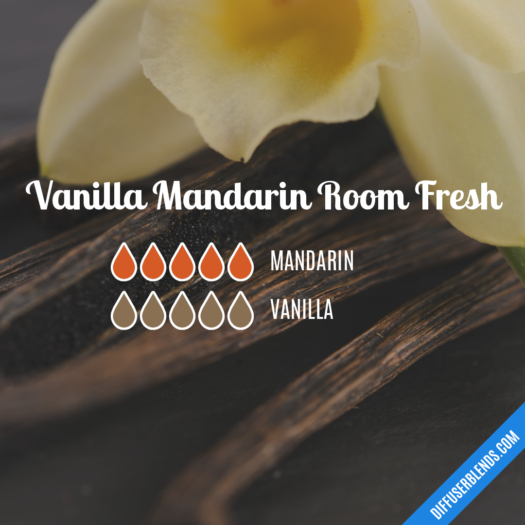 Vanilla Mandarin Room Fresh | DiffuserBlends.com