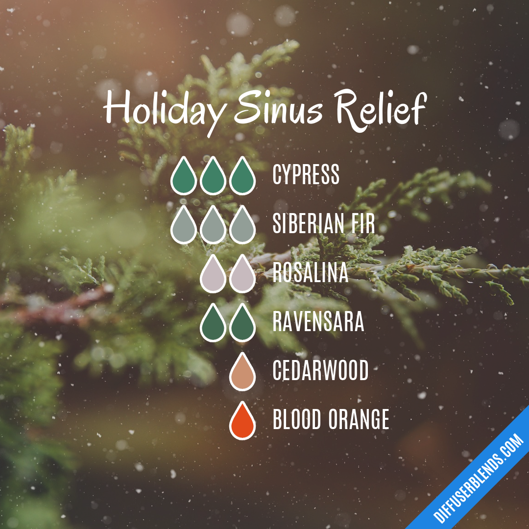 Holiday Sinus Relief | DiffuserBlends.com