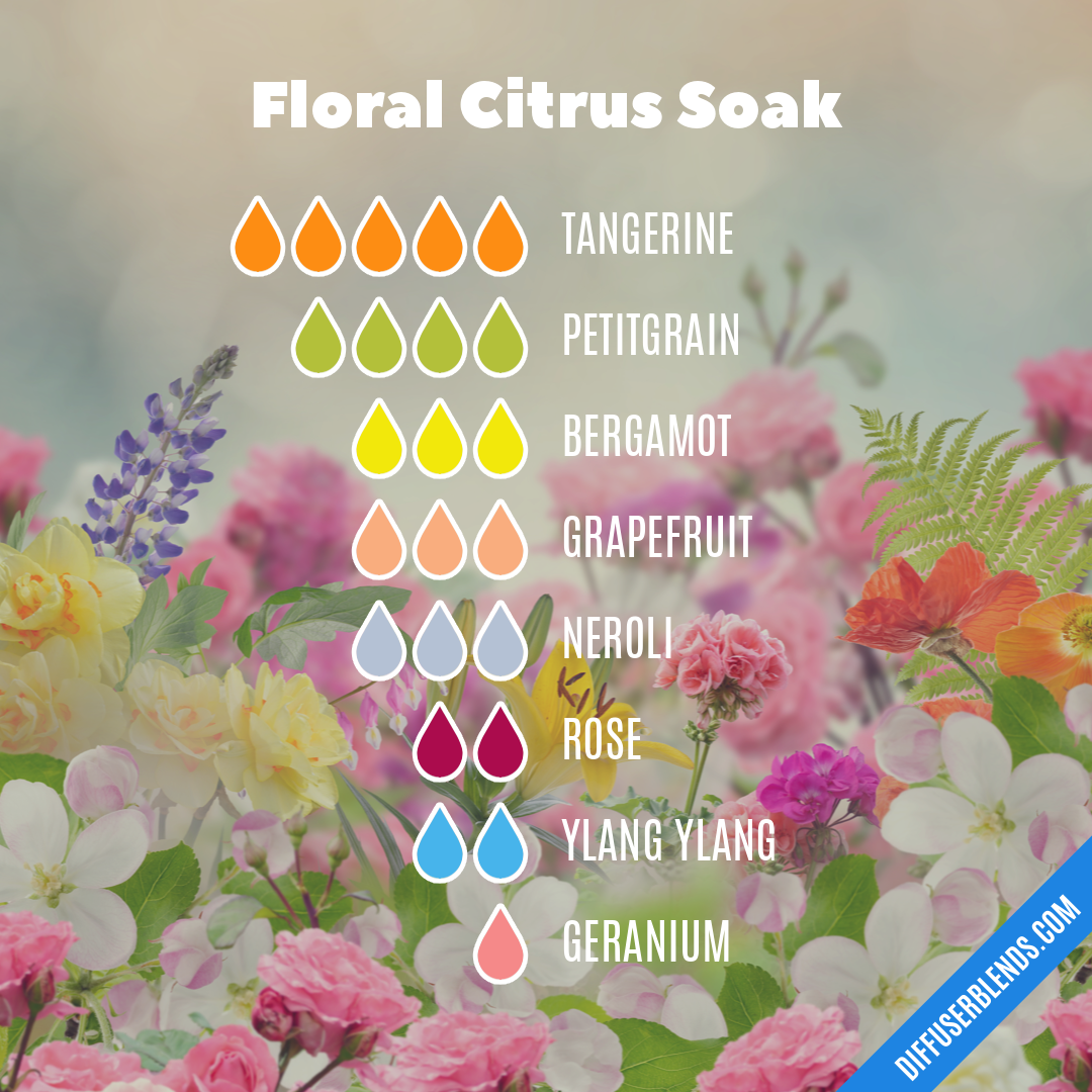 Floral Citrus Soak | DiffuserBlends.com