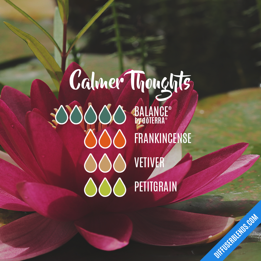Calmer Thoughts | DiffuserBlends.com