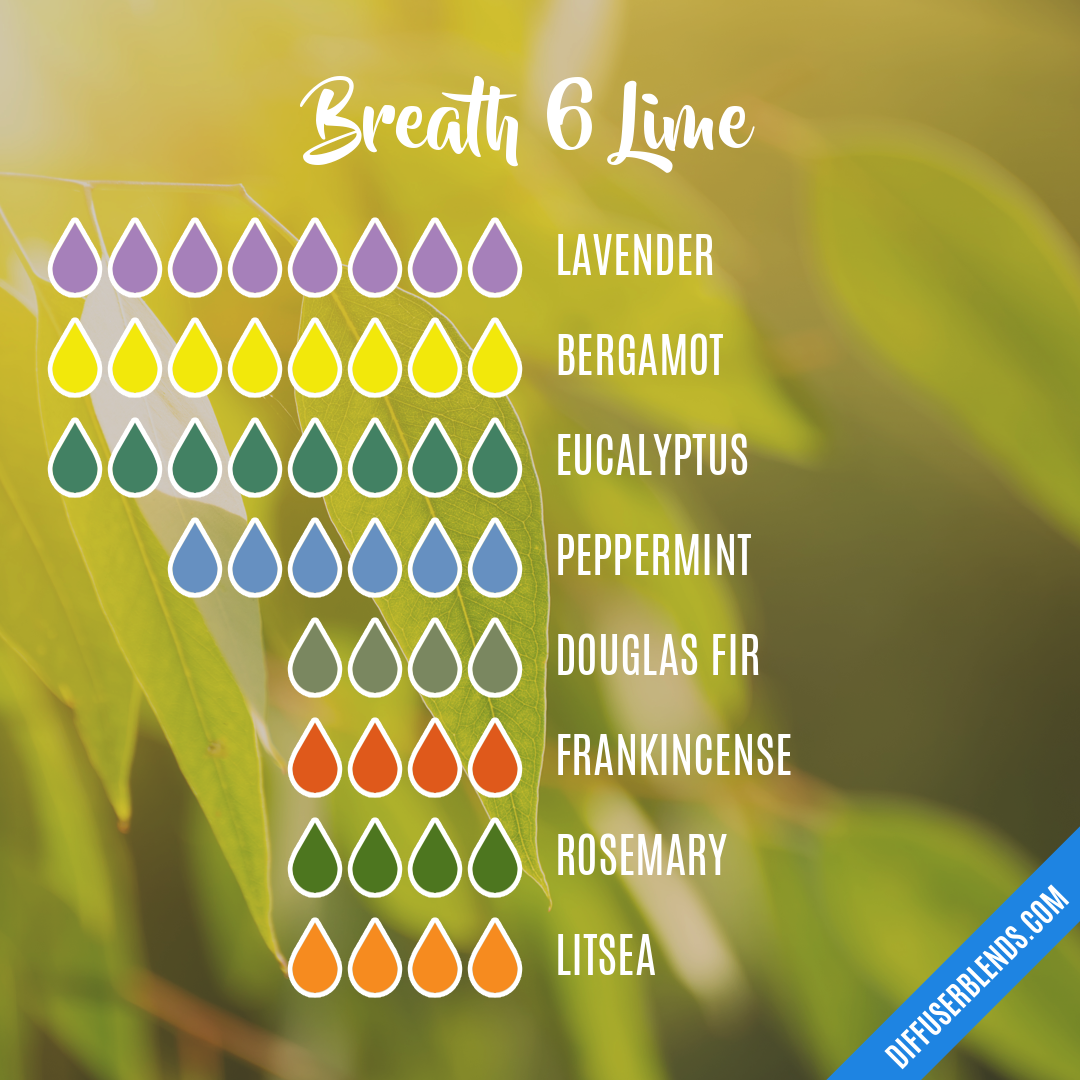 Breath 6 Lime | DiffuserBlends.com