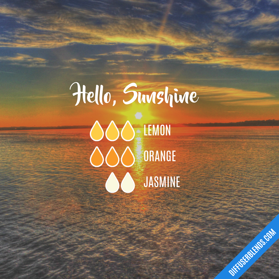 Hello, Sunshine | DiffuserBlends.com