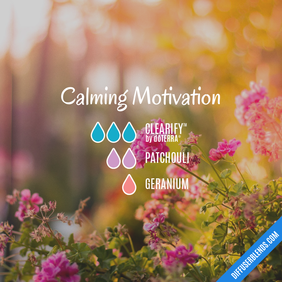 Calming Motivation | DiffuserBlends.com