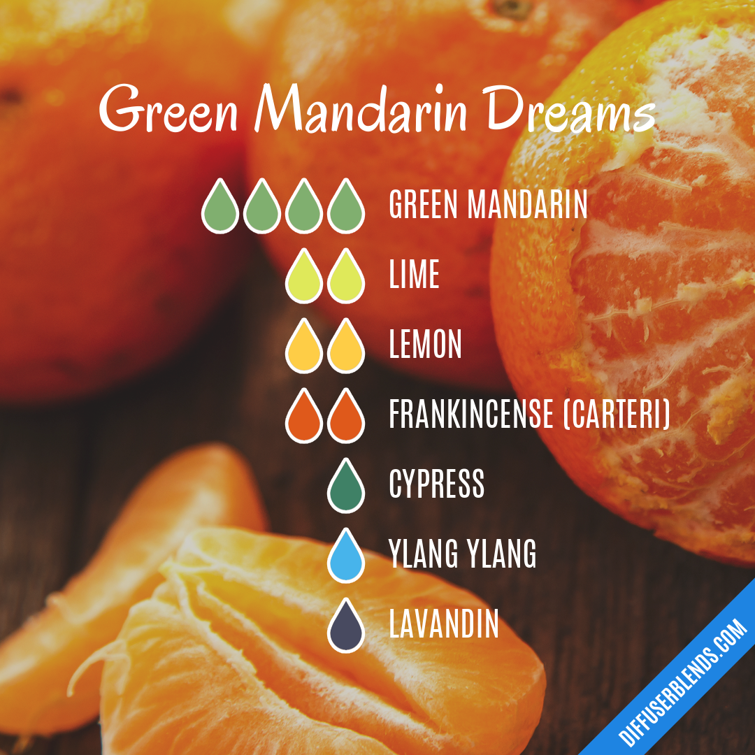 Green Mandarin Dreams | DiffuserBlends.com