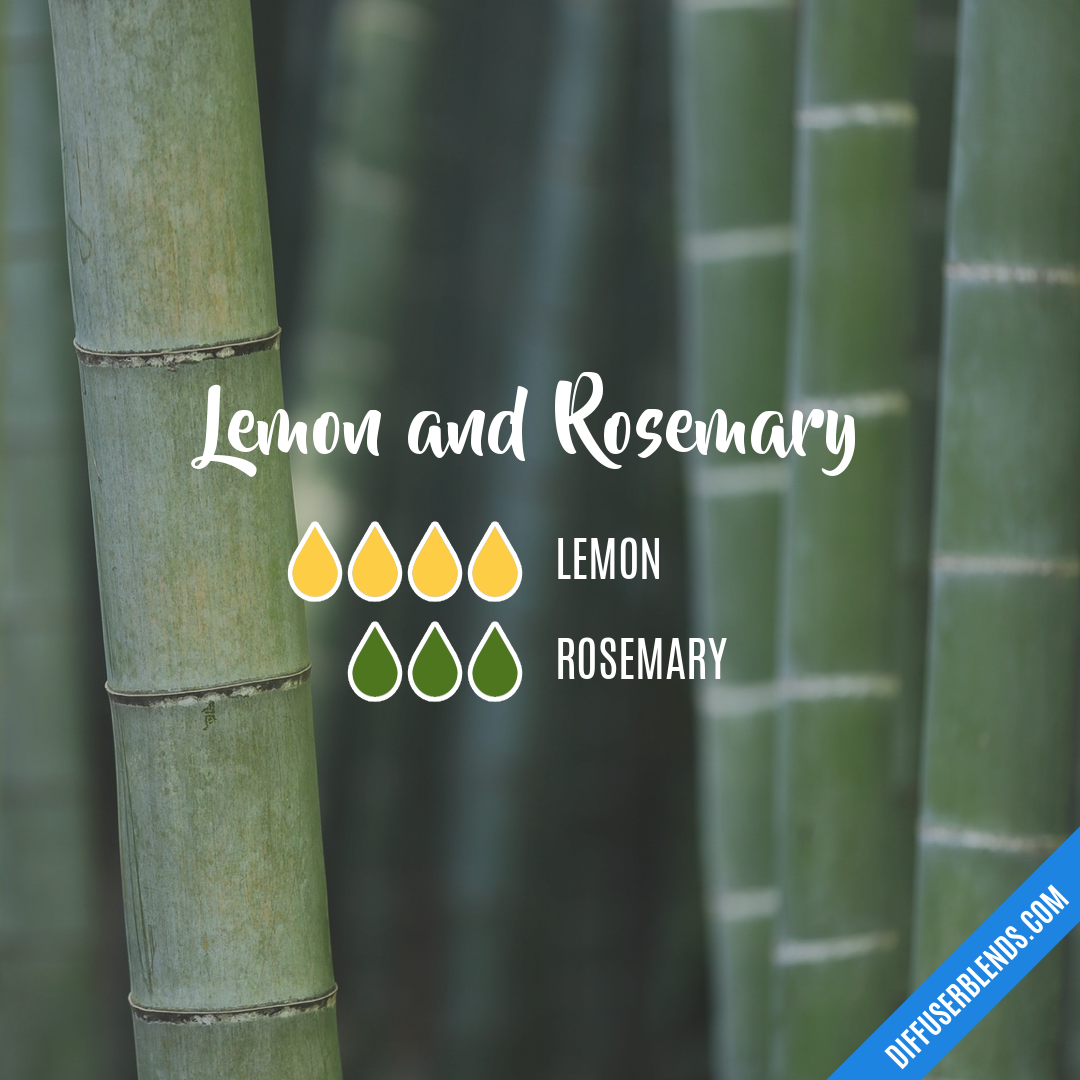 Lemon and Rosemary | DiffuserBlends.com