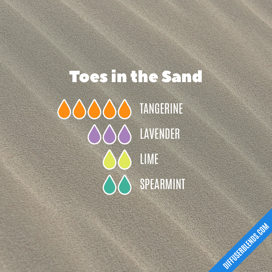 Toes in the Sand | DiffuserBlends.com