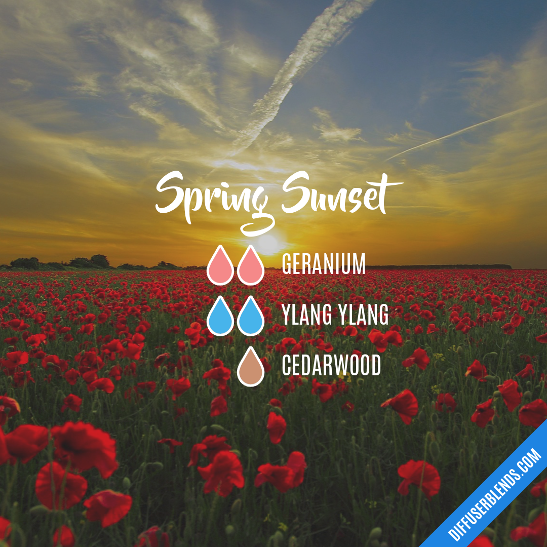 Spring Sunset | DiffuserBlends.com