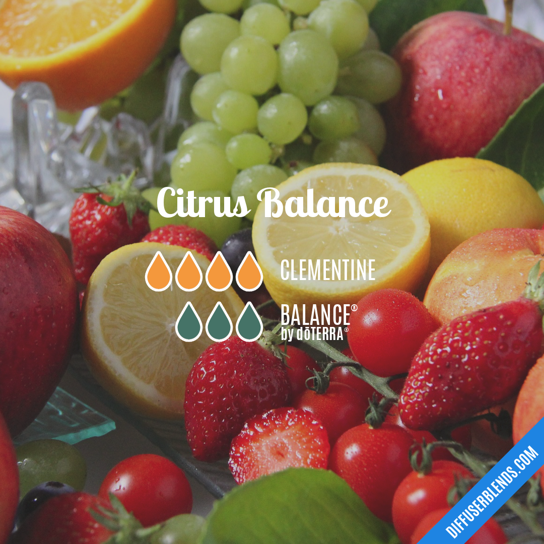 Citrus Balance | DiffuserBlends.com