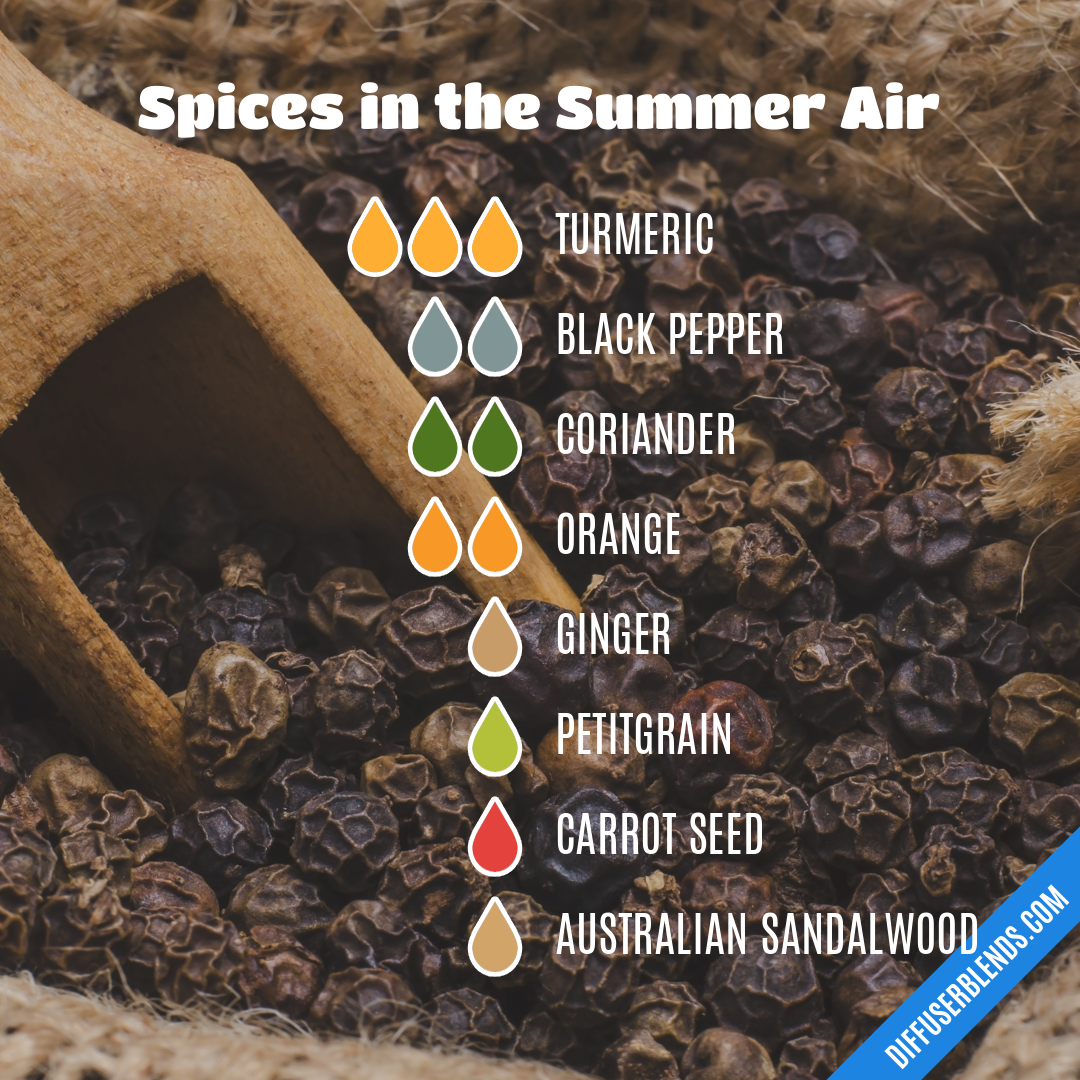 Spices in the Summer Air | DiffuserBlends.com