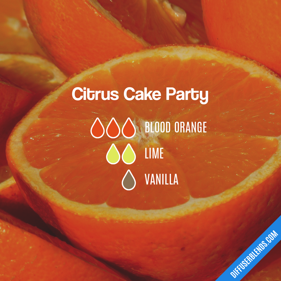 Citrus Cake Party | DiffuserBlends.com