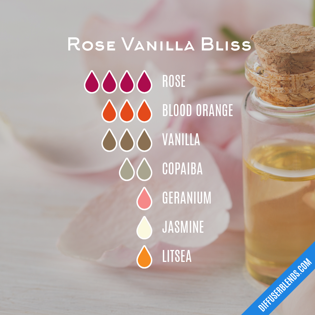 Rose Vanilla Bliss | DiffuserBlends.com