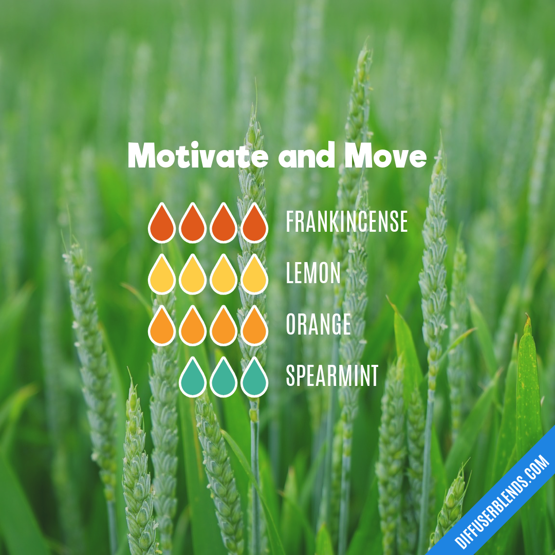 Motivate and Move | DiffuserBlends.com
