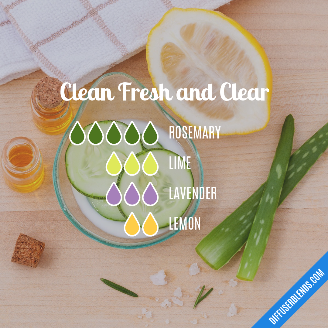 Clean Fresh and Clear | DiffuserBlends.com