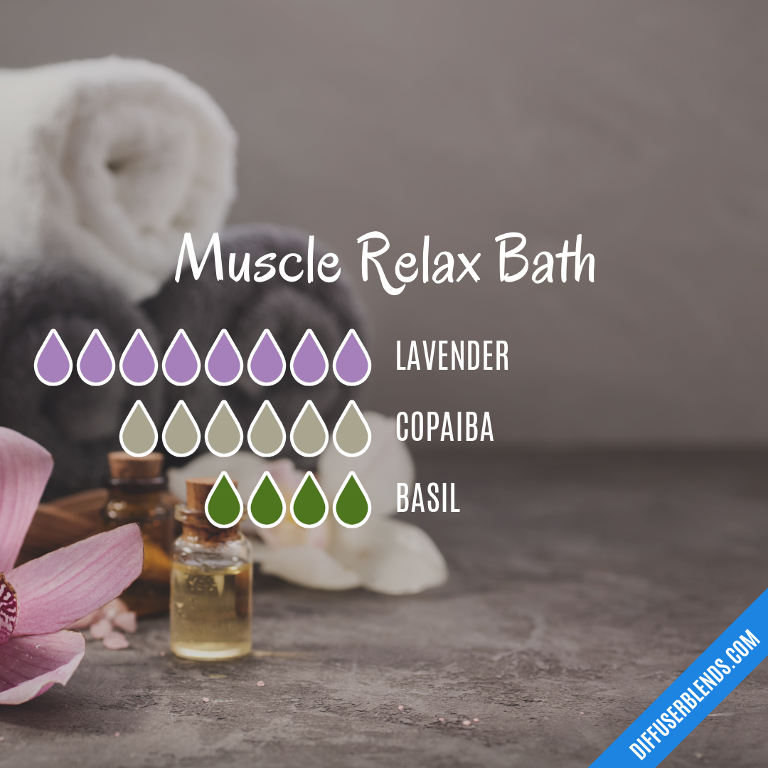 Muscle Relax Bath | DiffuserBlends.com