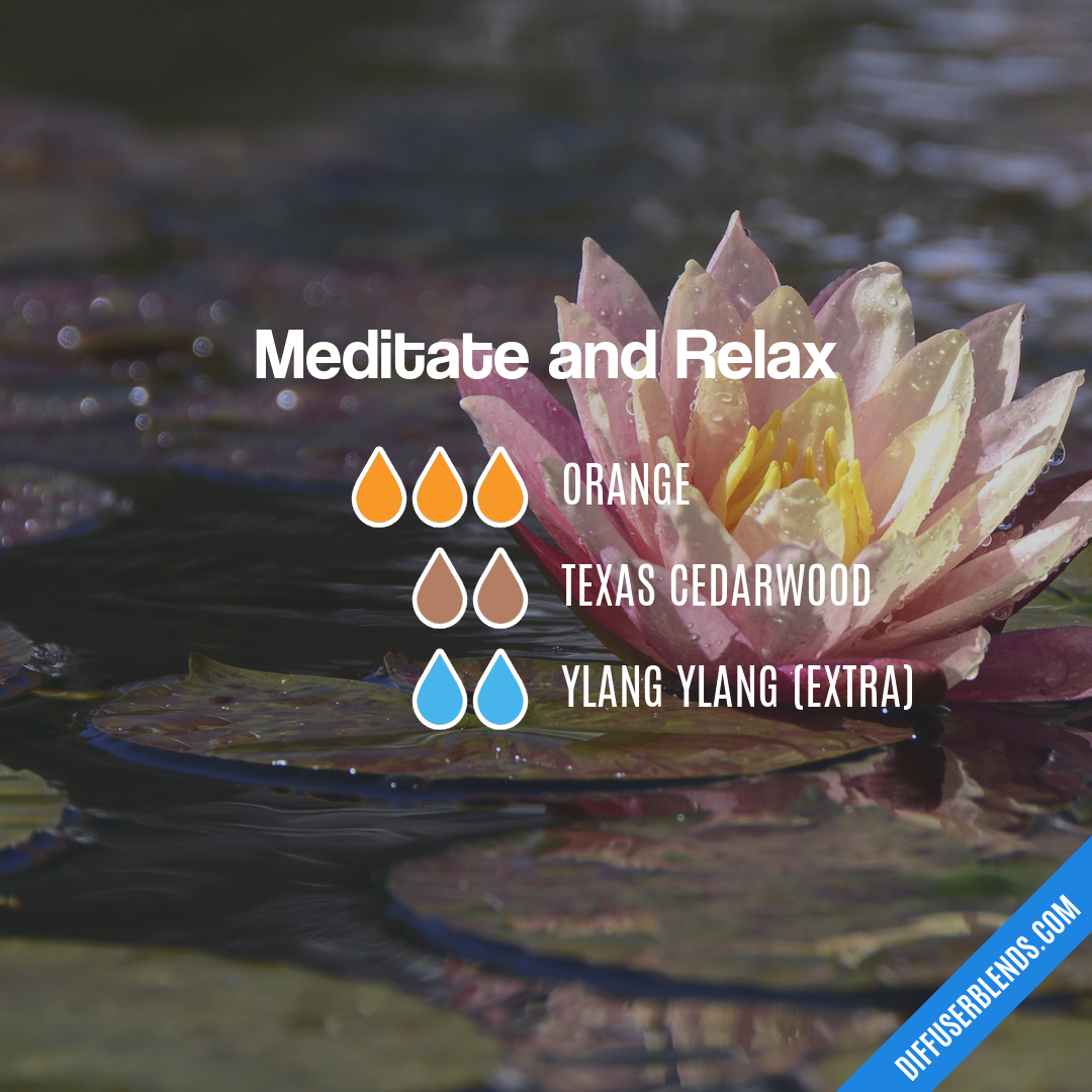 Meditate and Relax | DiffuserBlends.com