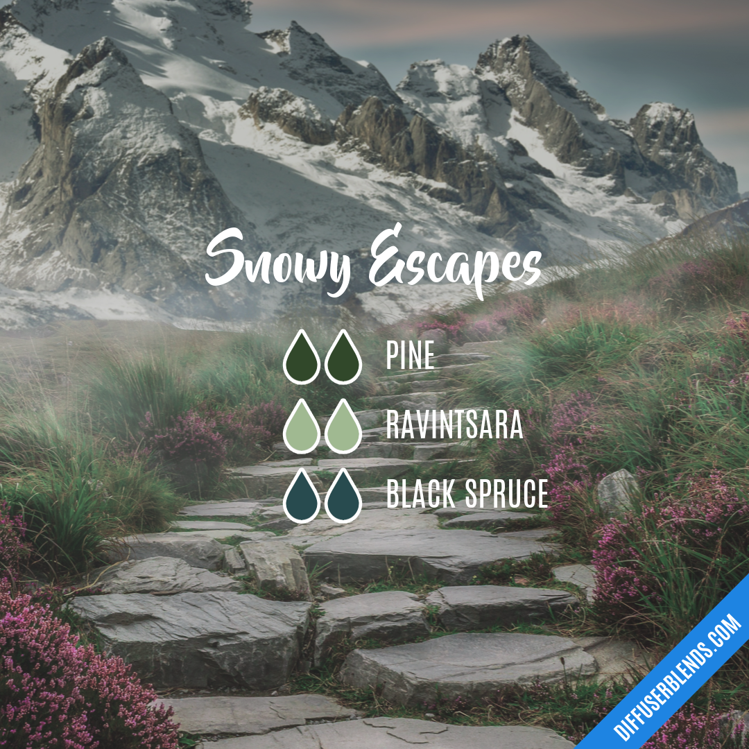 Snowy Escapes | DiffuserBlends.com