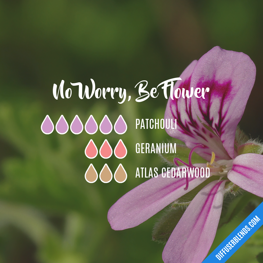 No Worry, Be Flower | DiffuserBlends.com