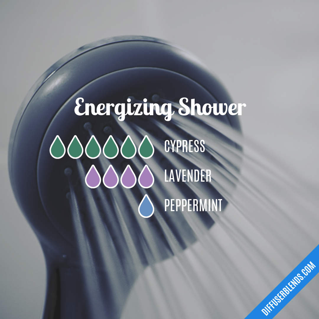 Energizing Shower | DiffuserBlends.com