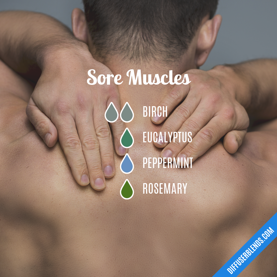 Sore Muscles | DiffuserBlends.com