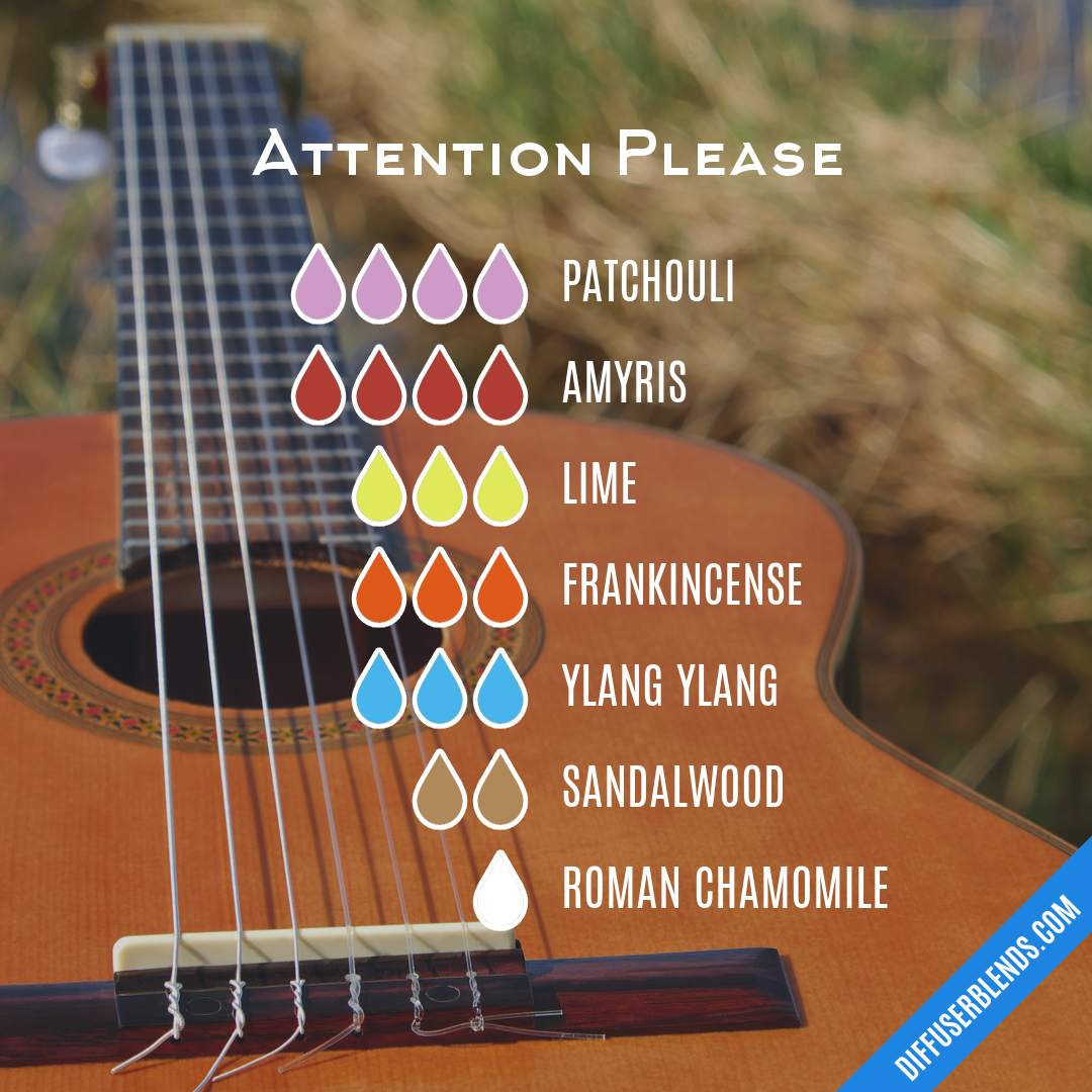 Attention Please | DiffuserBlends.com