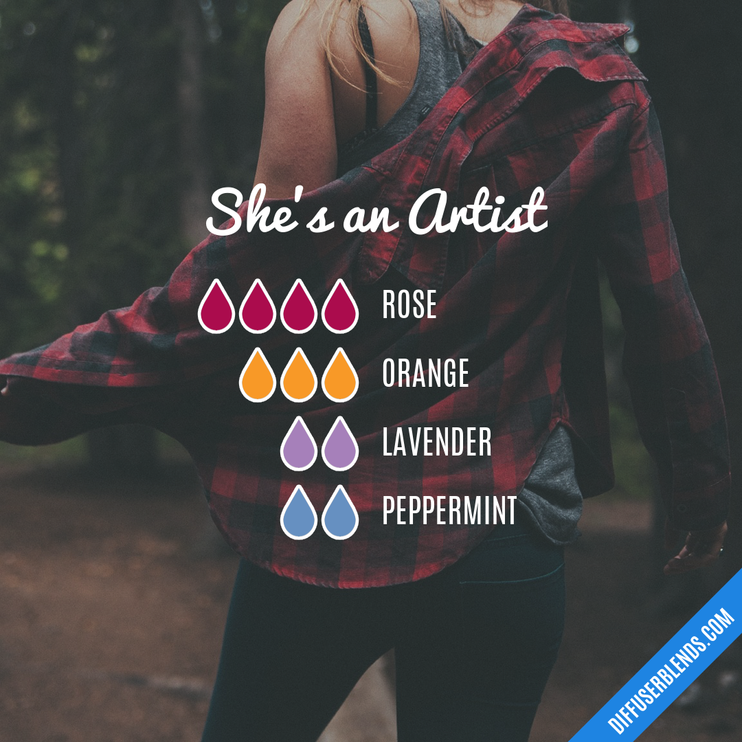 She's an Artist | DiffuserBlends.com