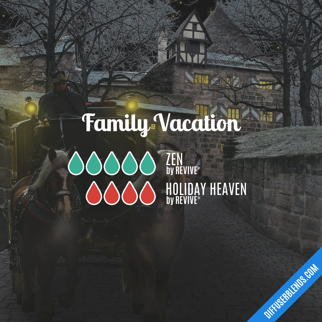 Family Vacation | DiffuserBlends.com