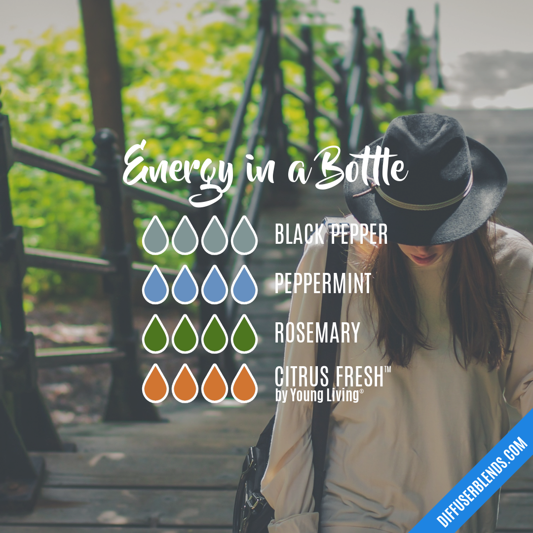 Energy in a Bottle | DiffuserBlends.com