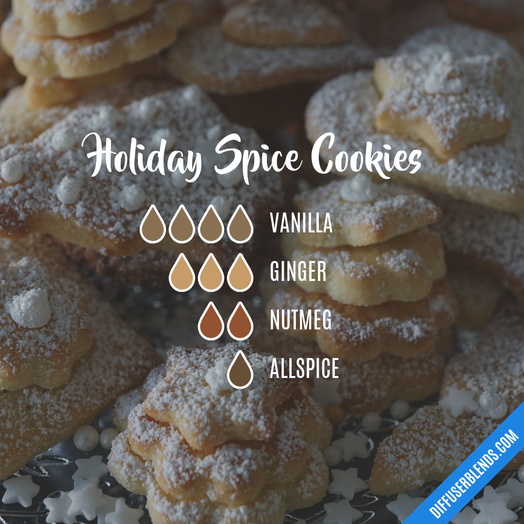 Holiday Spice Cookies | DiffuserBlends.com