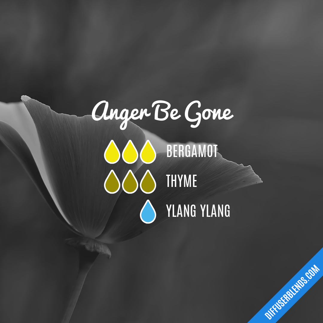 Anger Be Gone | DiffuserBlends.com