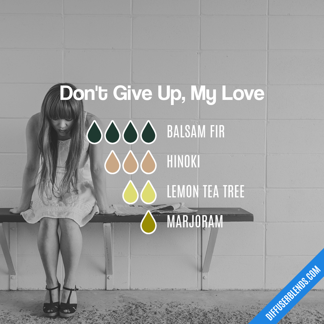 Don't Give Up, My Love | DiffuserBlends.com