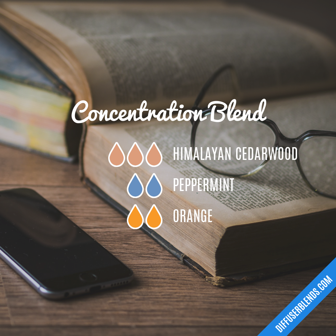 Concentration Blend | DiffuserBlends.com