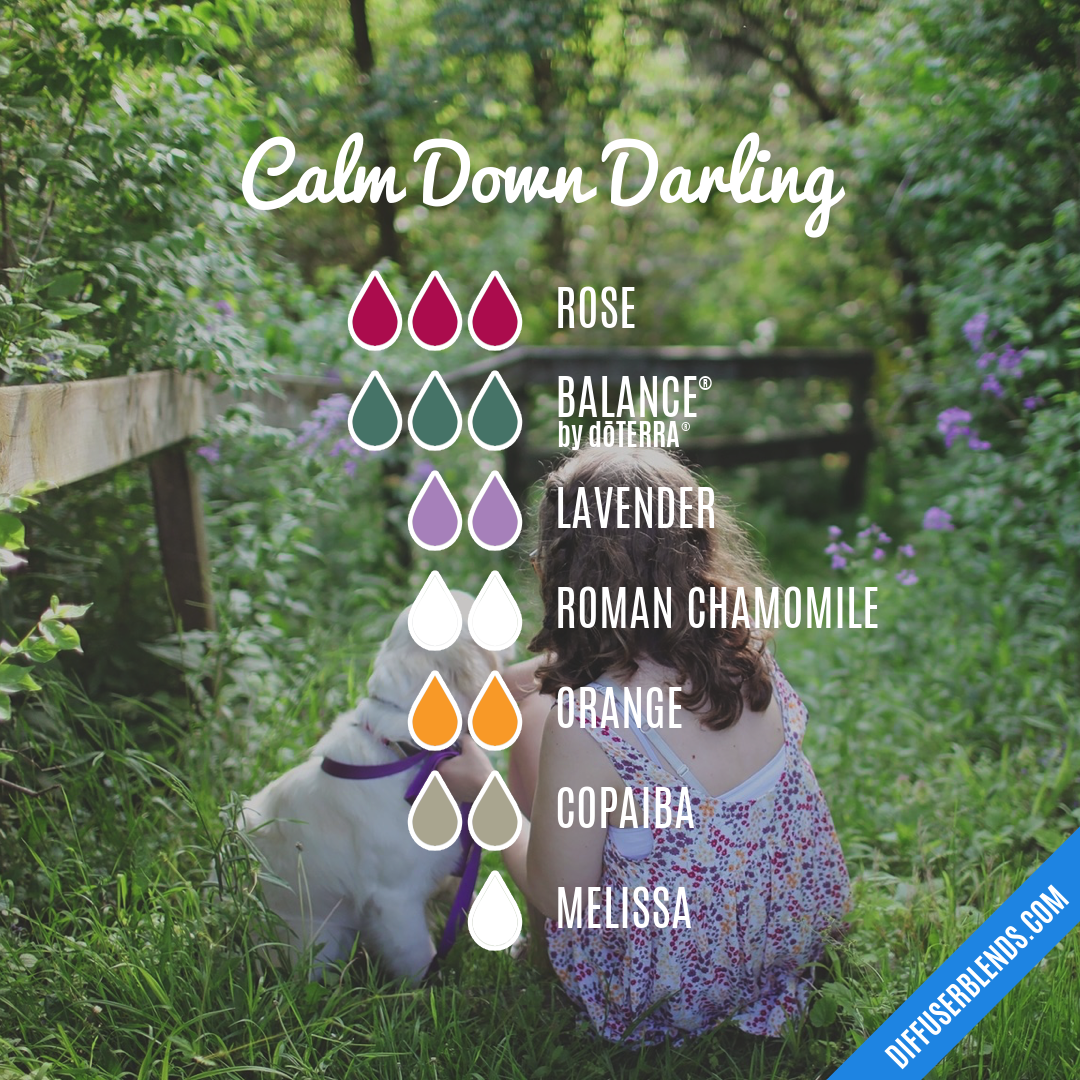 Calm Down Darling | DiffuserBlends.com