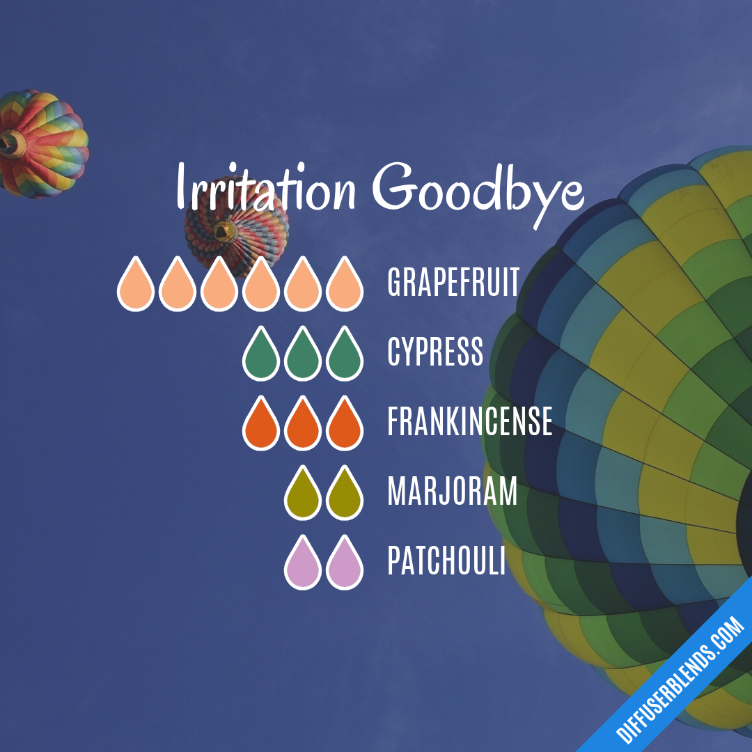 Irritation Goodbye | DiffuserBlends.com