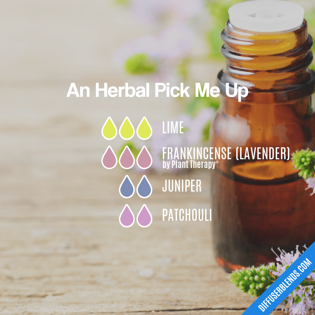 An Herbal Pick Me Up | DiffuserBlends.com