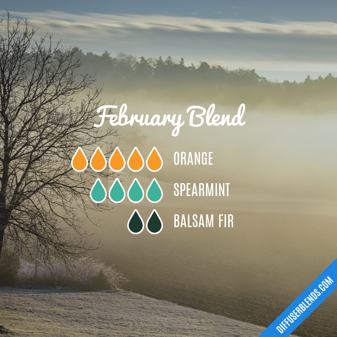 February Blend | DiffuserBlends.com
