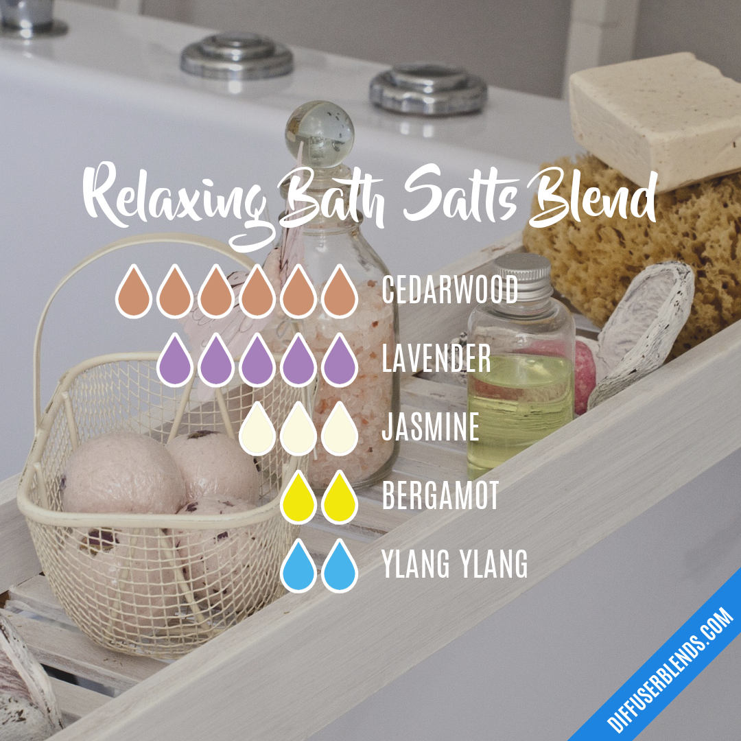 Relaxing Bath Salts Blend | DiffuserBlends.com