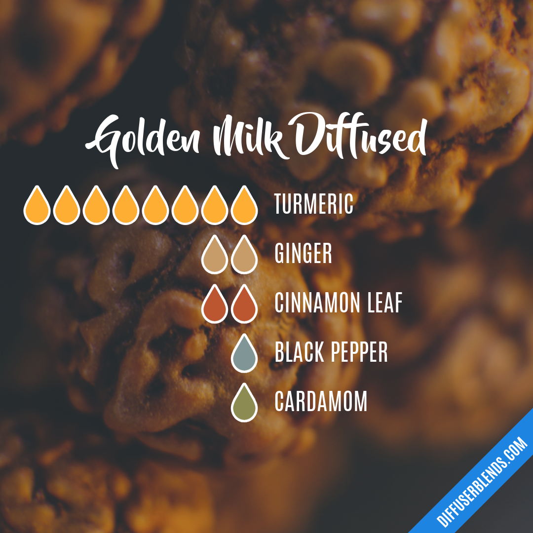 Golden Milk Diffused | DiffuserBlends.com
