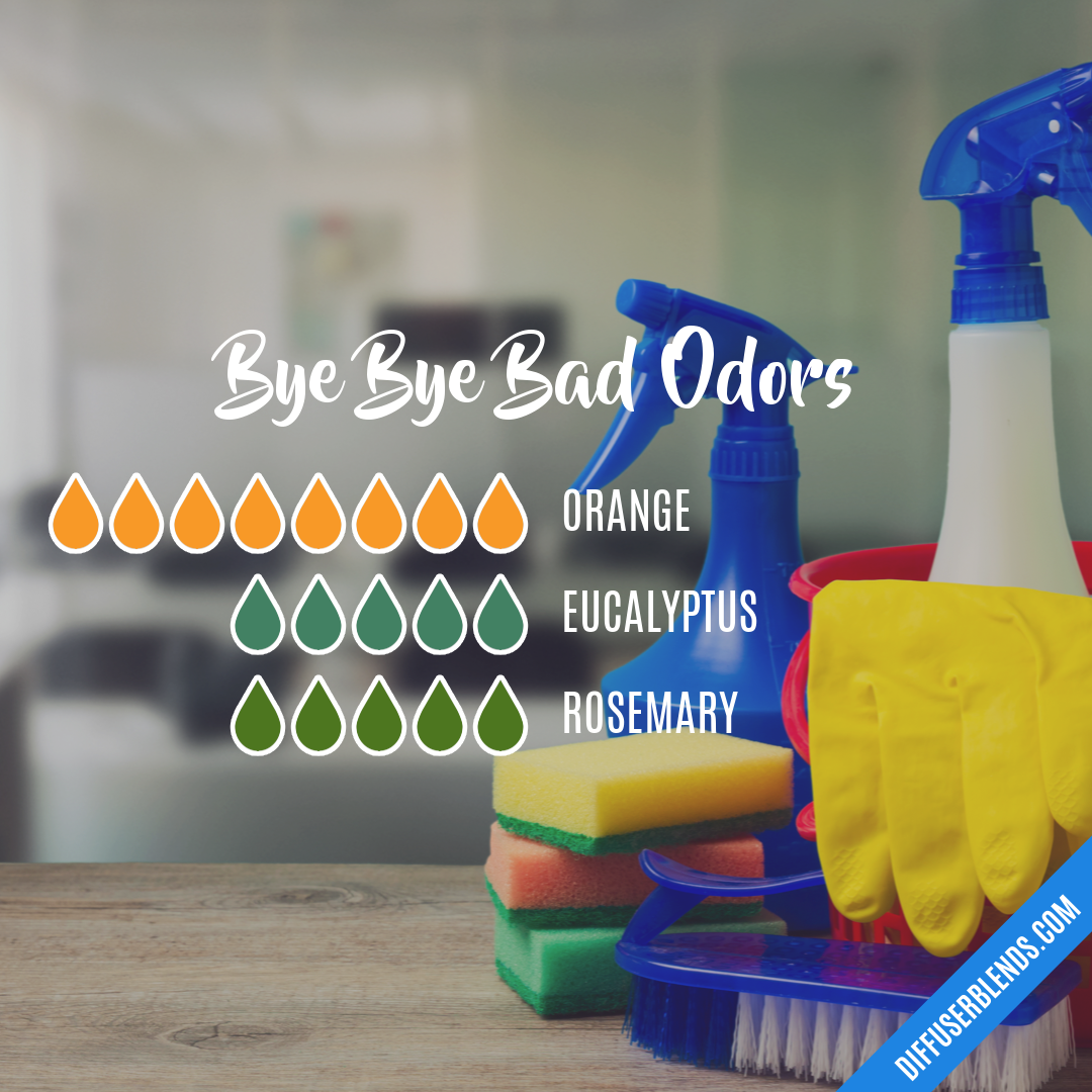 Bye Bye Bad Odors | DiffuserBlends.com