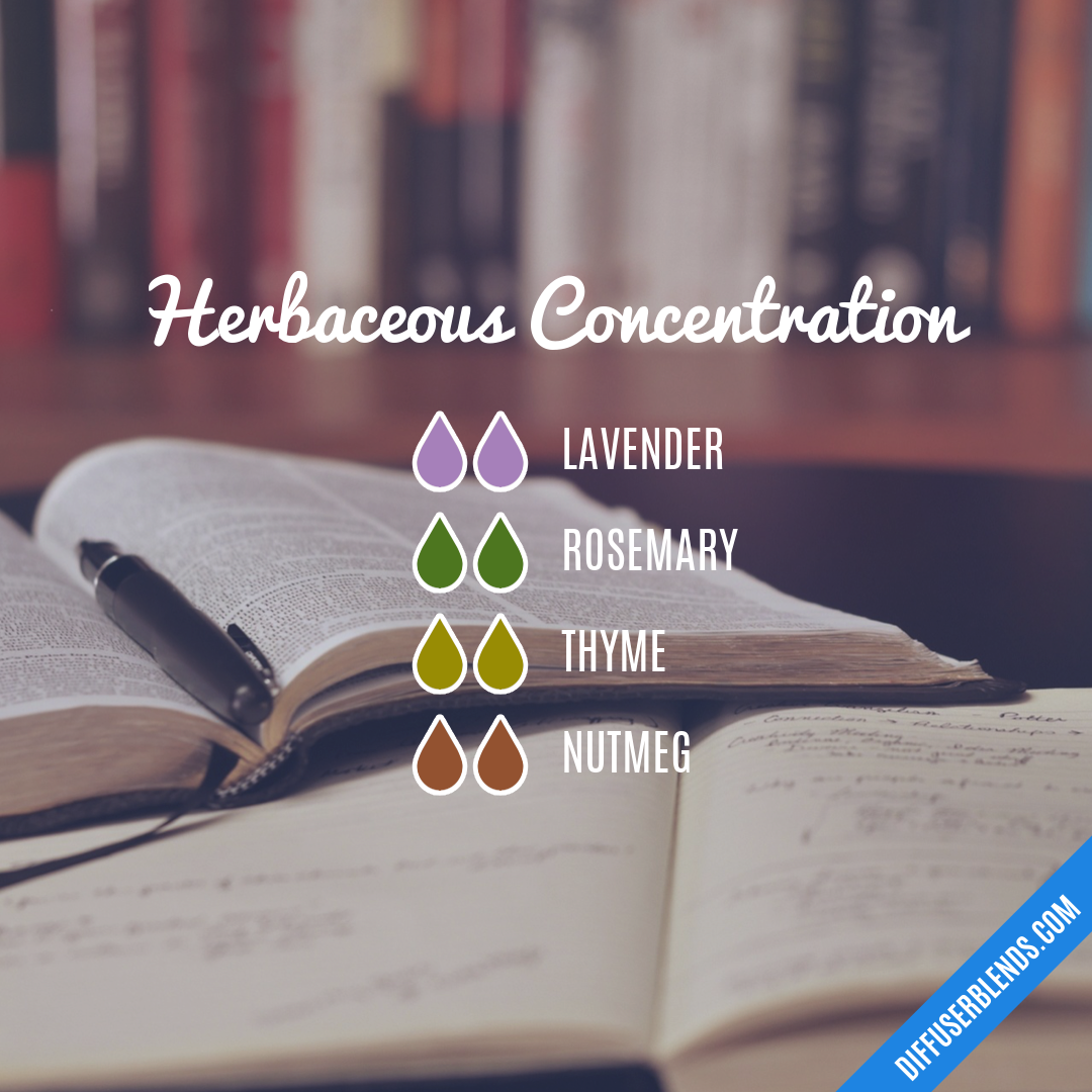 Herbaceous Concentration | DiffuserBlends.com