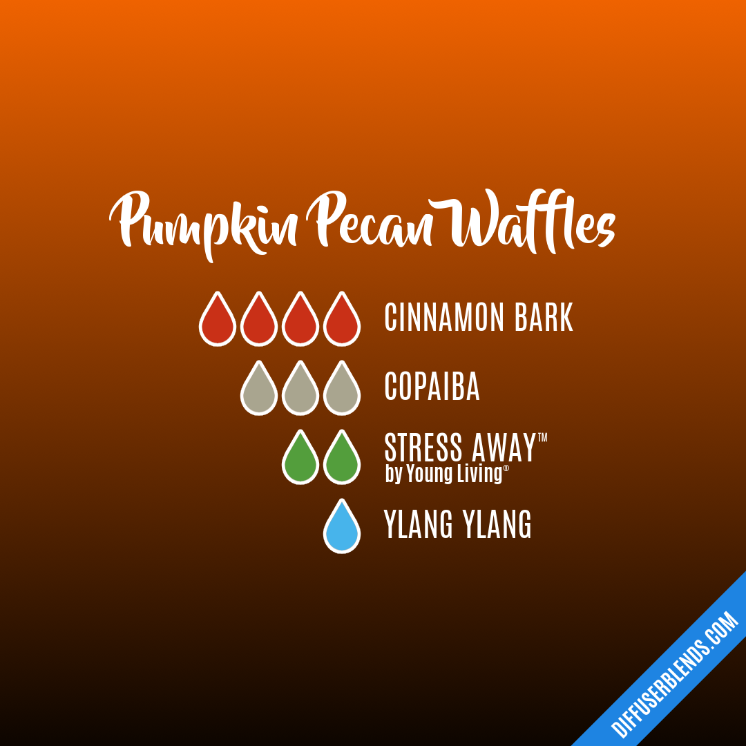 Pumpkin Pecan Waffles | DiffuserBlends.com