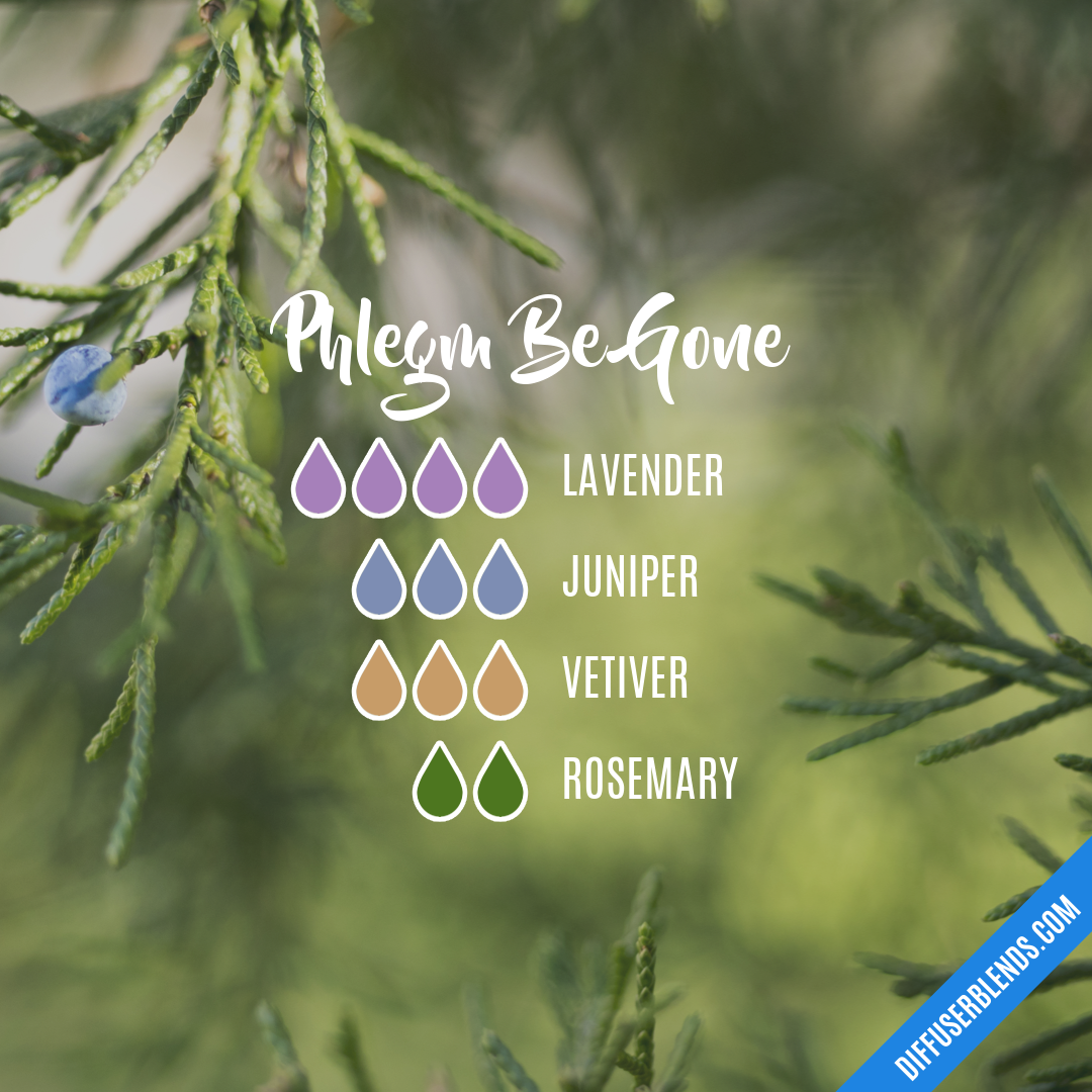 Phlegm Be Gone | DiffuserBlends.com