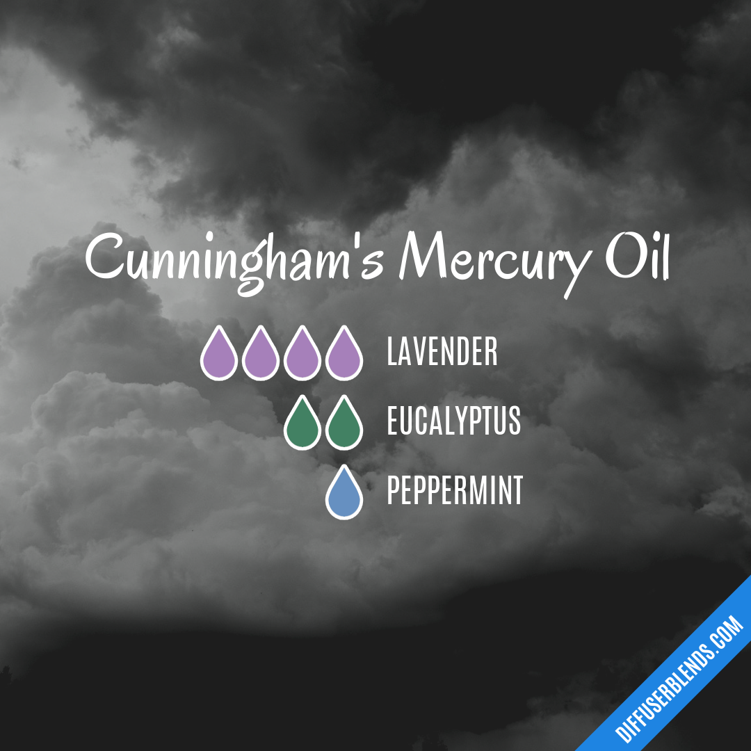 Cunningham's Mercury Oil | DiffuserBlends.com