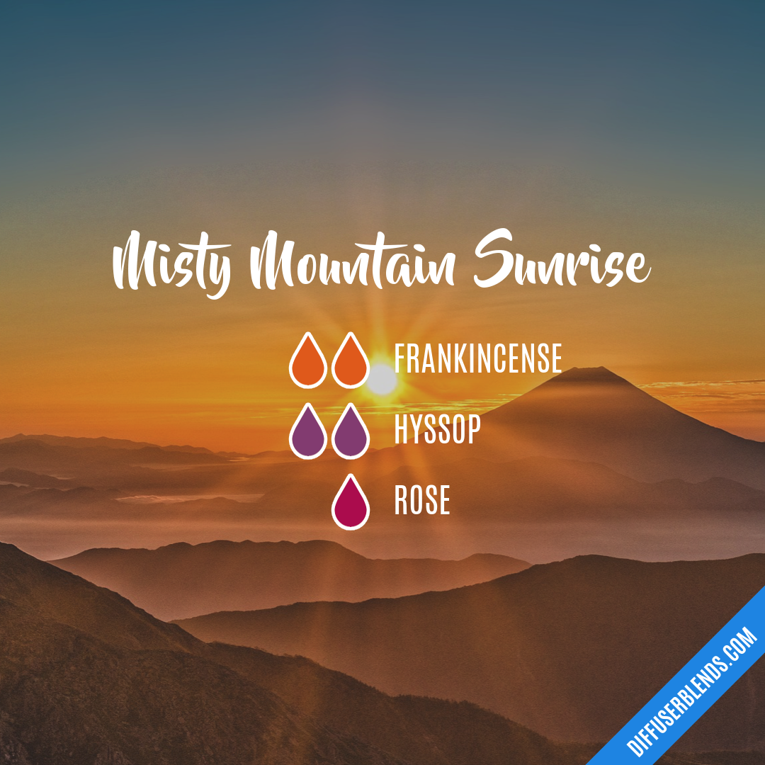 Misty Mountain Sunrise | DiffuserBlends.com