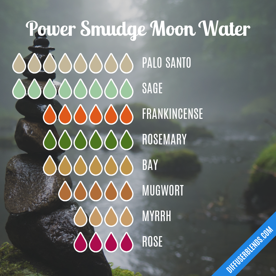 Power Smudge Moon Water | DiffuserBlends.com