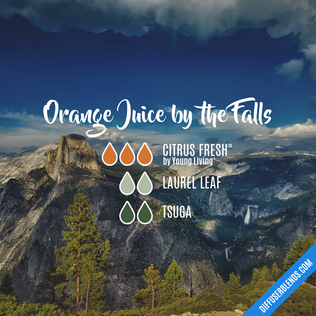 Orange Juice by the Falls | DiffuserBlends.com