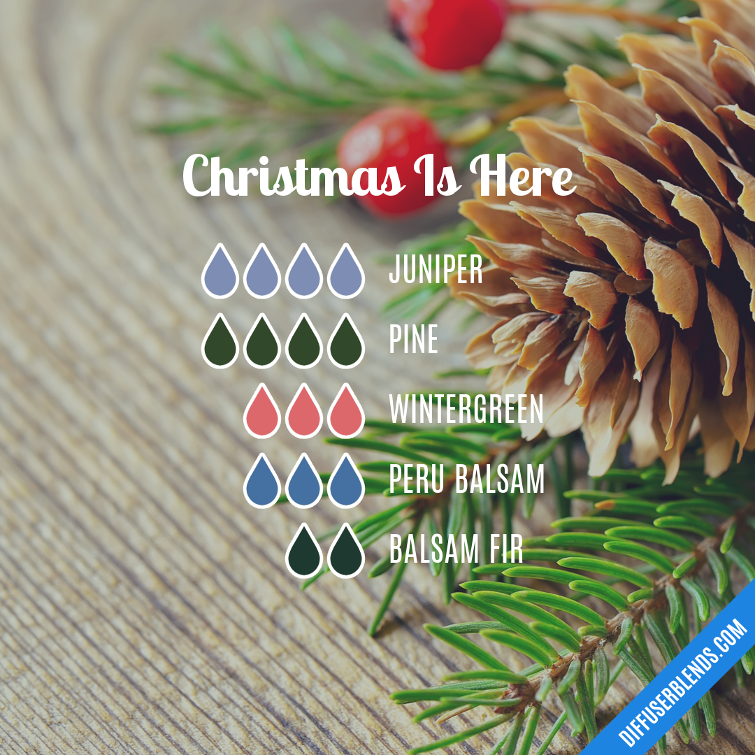 Christmas Is Here | DiffuserBlends.com