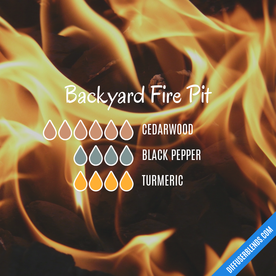 Backyard Fire Pit | DiffuserBlends.com